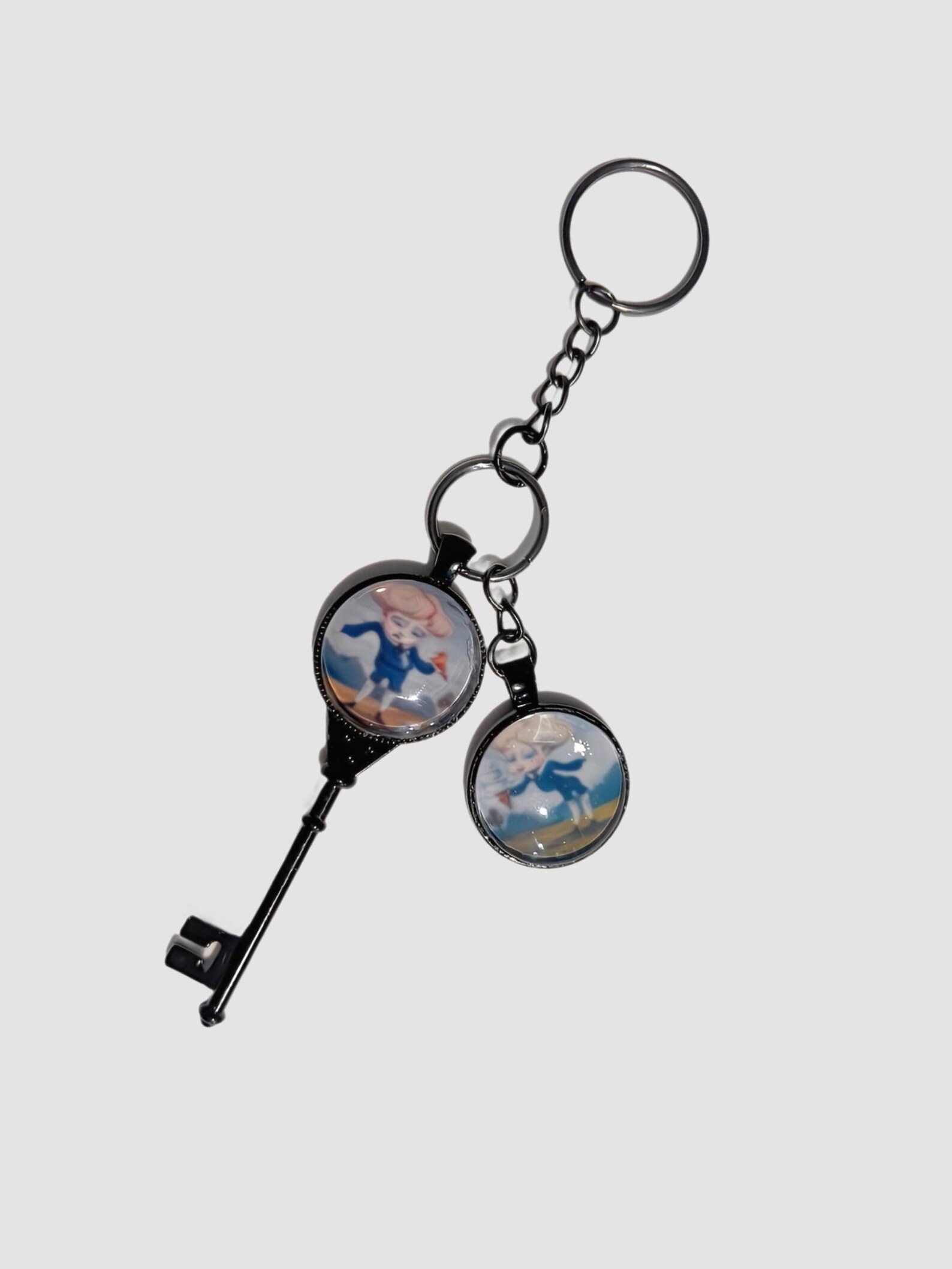 One Boring Blue Boy Keychain Inspired by Coraline - Etsy