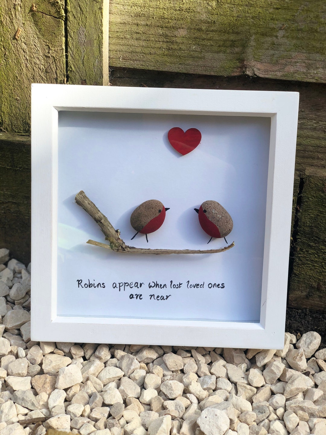 Beautiful Hand Made Pebble Art - Etsy