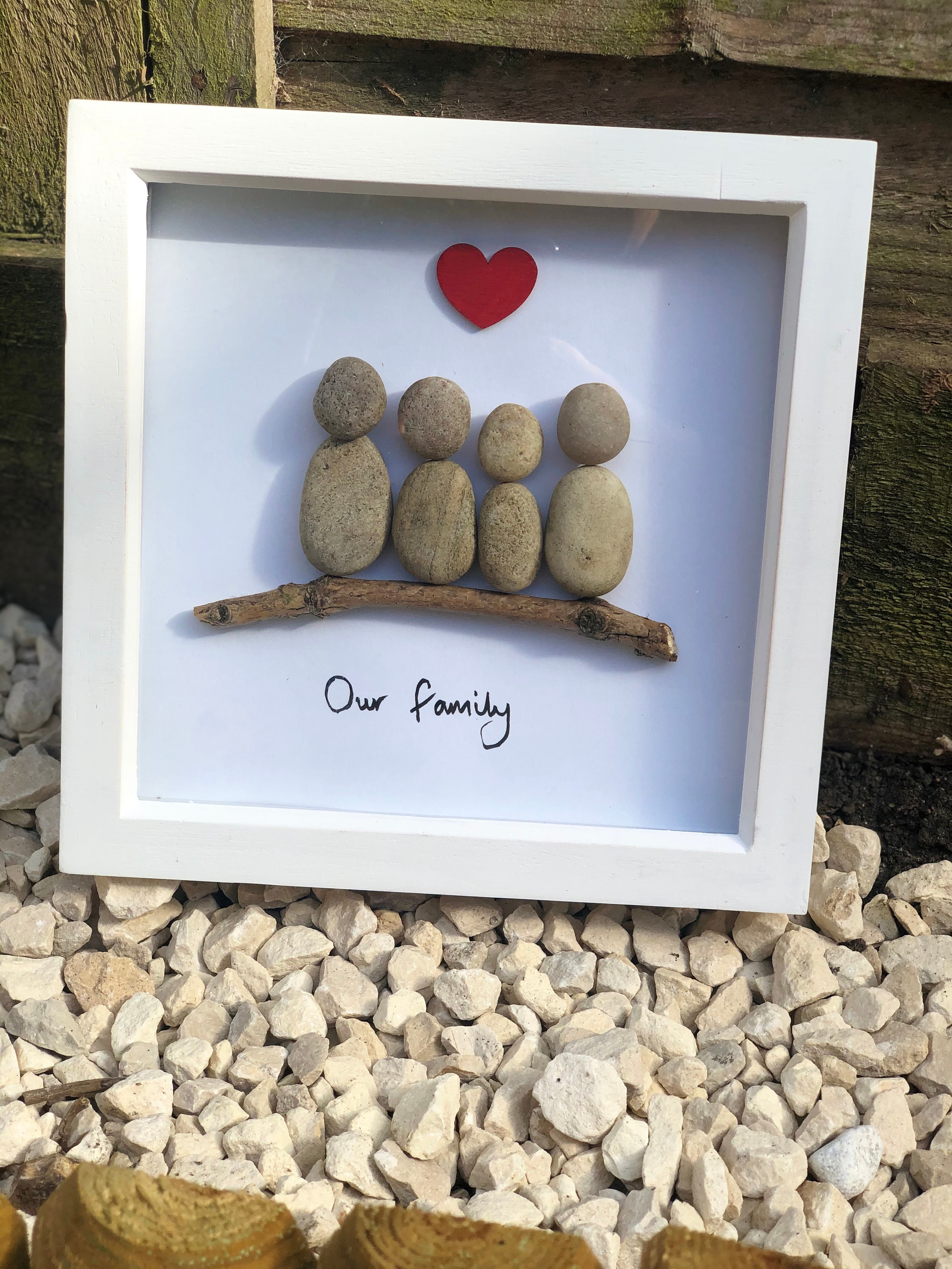 Beautiful Hand Made Pebble Art - Etsy