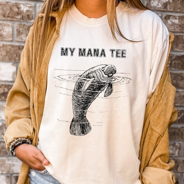 Manatee T Shirt - Etsy