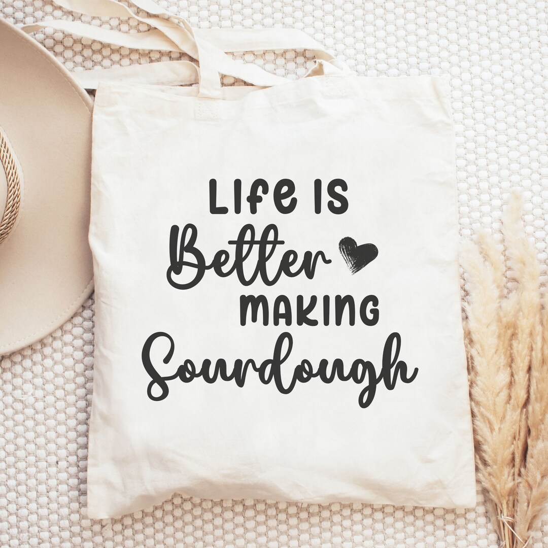 Sourdough Tote, Sourdough Gifts, Canvas Tote Bag, Bread Tote, Baker ...