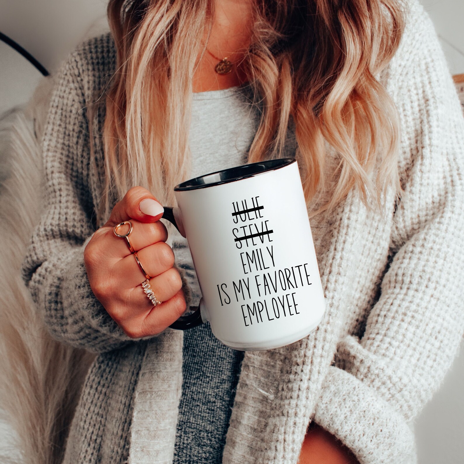 Funny Favorite Employee Mug, Supervisor Gift, Funny Boss Mug, Funny ...