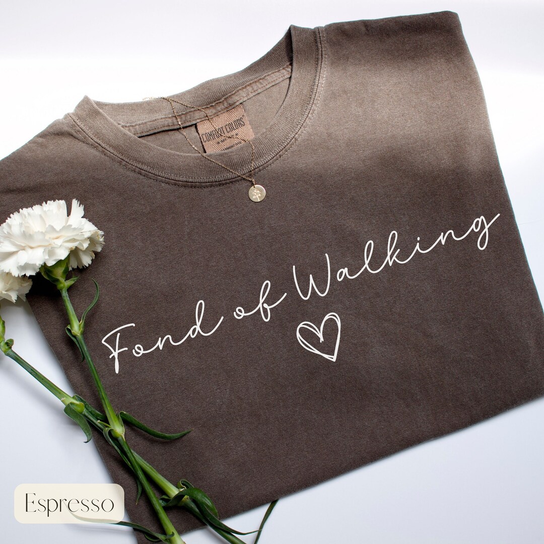 Fond of Walking Shirt, Therapy Marathon Athlete Shirt, Jane Austen Book ...