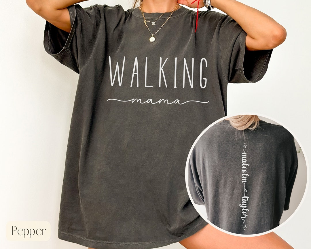 Walking Mama Shirt, Mom Walking Shirt, Gift for Walking Lover, Therapy ...
