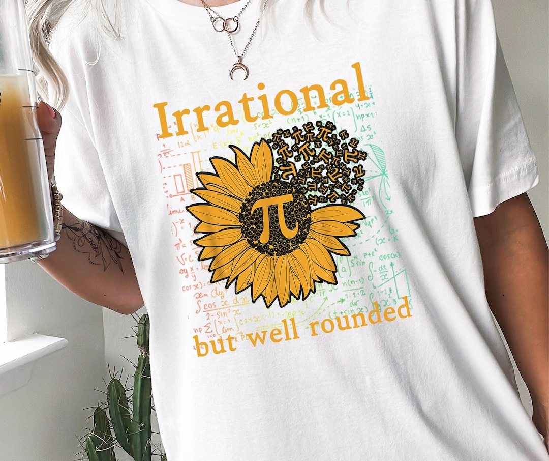 Funny Pi Day Shirt, Cute Pi Day Shirt, Math Teacher Shirt, Sunflower ...