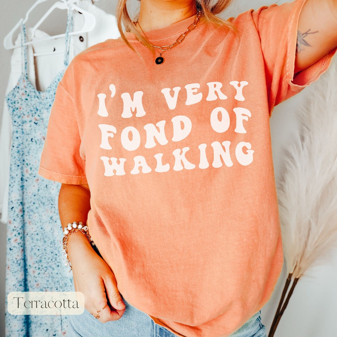 Fond of Walking Shirt, Therapy Marathon Athlete Shirt, Jane Austen Book ...