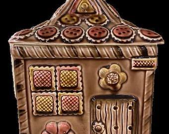 Ceramic Gingerbread House - Etsy