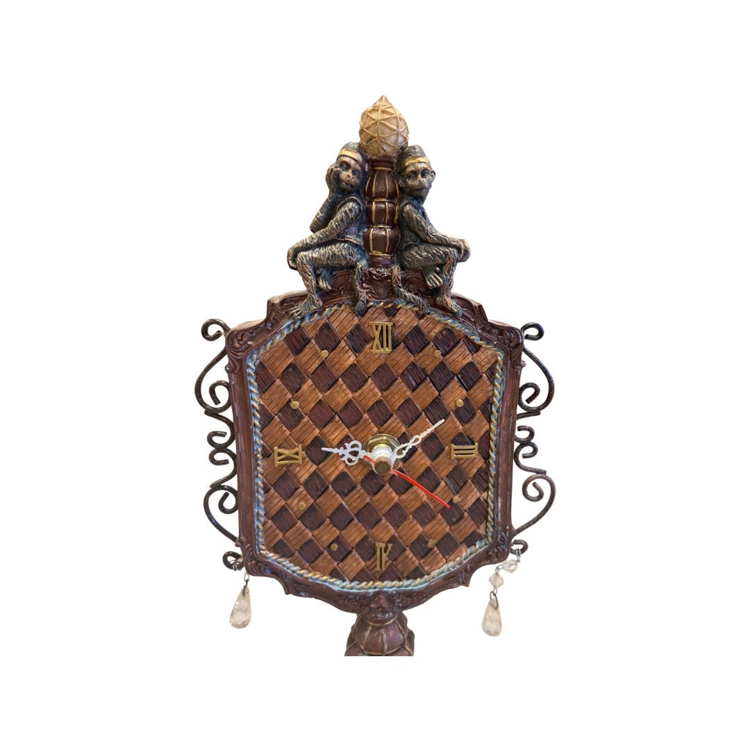 Vintage Standing Clock - Etsy