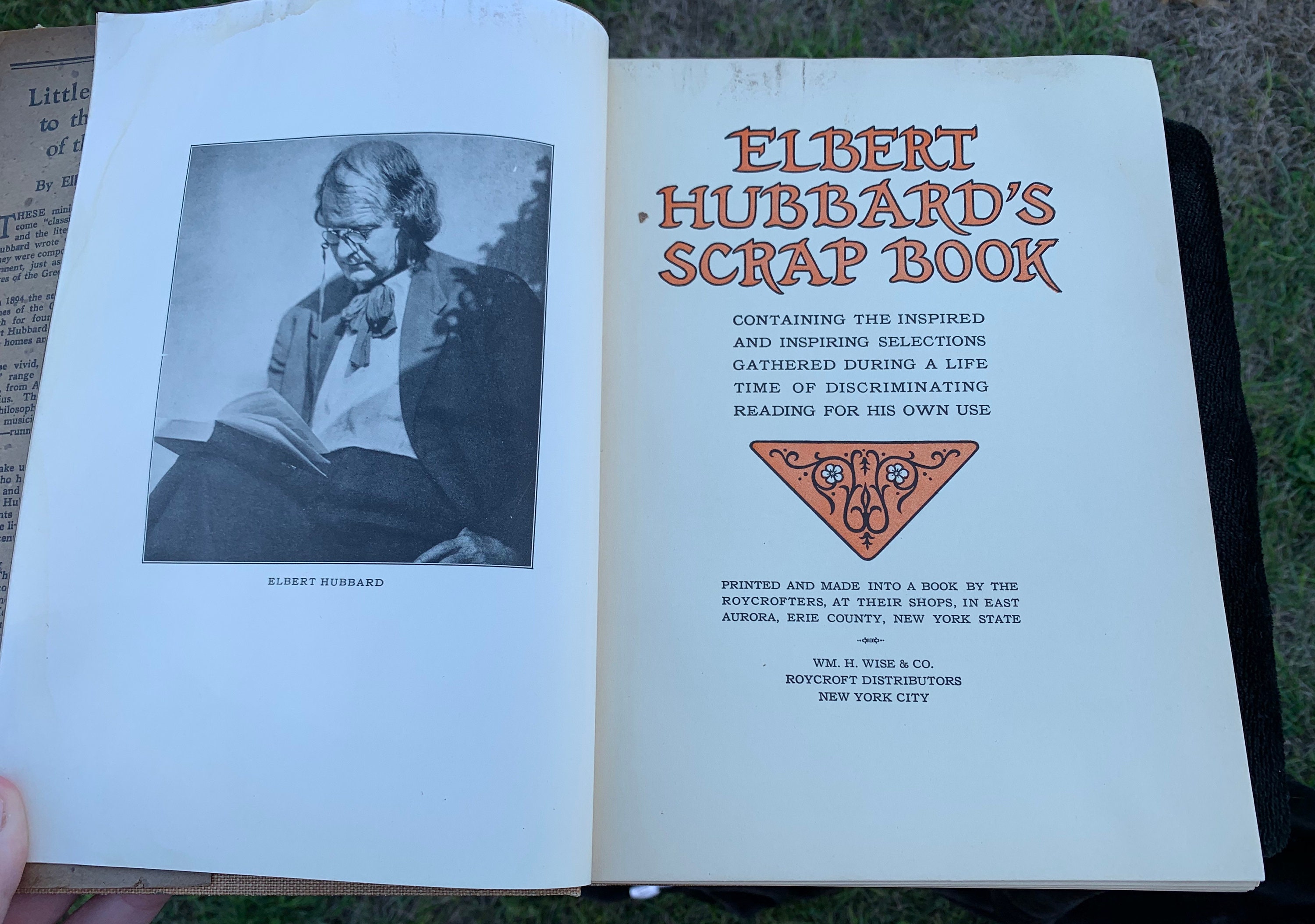 Rare Elbert Hubbard's Scrap Book First Printing-copyright 1923 - Etsy