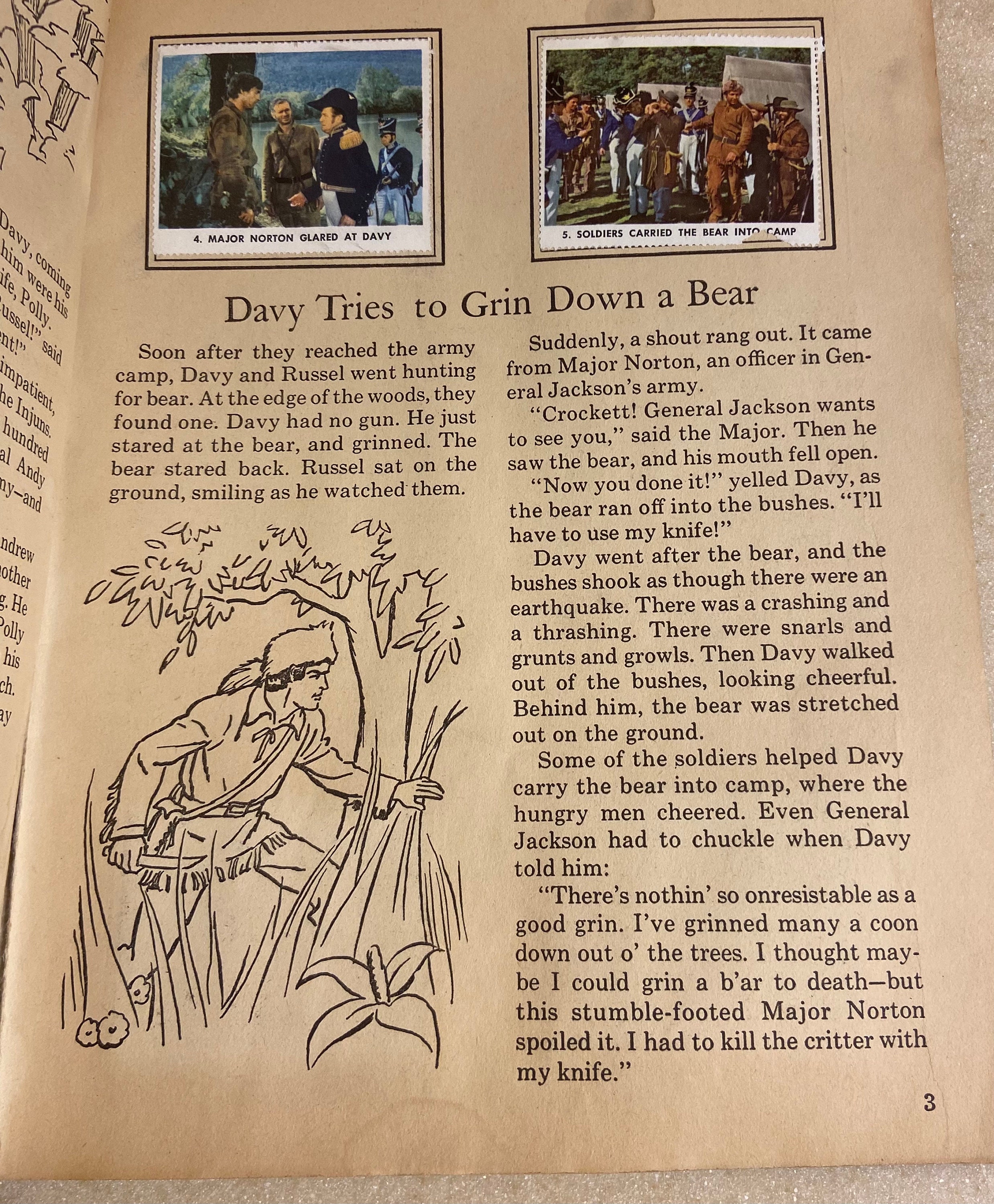 Walt Disney's Davy Crockett Stamp Book 1955 - Etsy