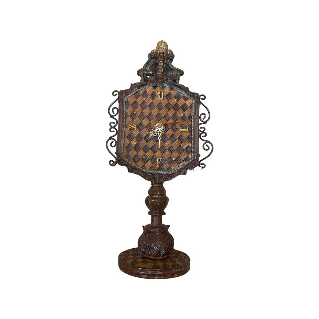 Vintage Standing Clock - Etsy