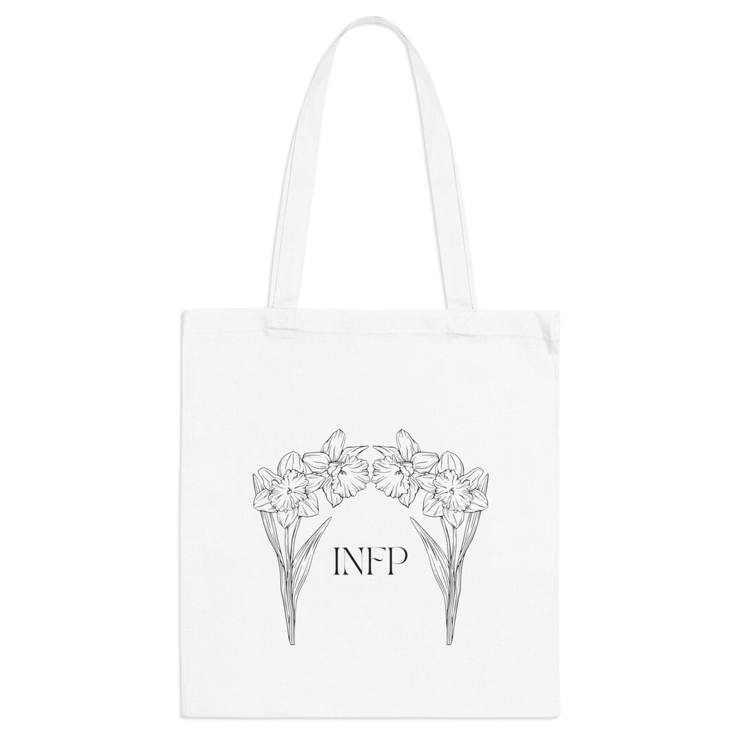 INFP Flower Tote Bag, Personality Type, MBTI, Myers Briggs Type ...
