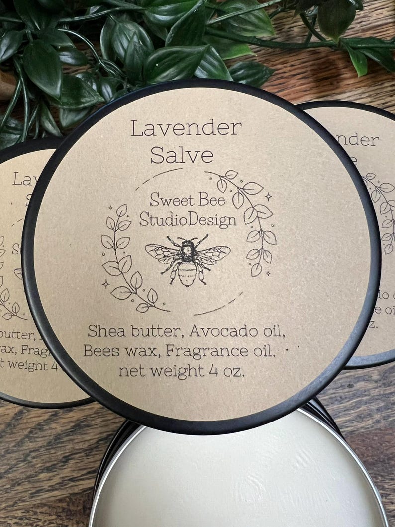 Lavender Salve Hand & Body - Etsy