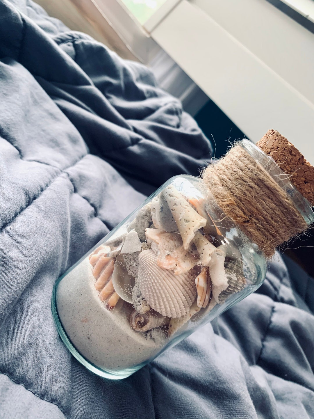 Seashell Jar | Seashells | Beach | Glass | Jar - Etsy