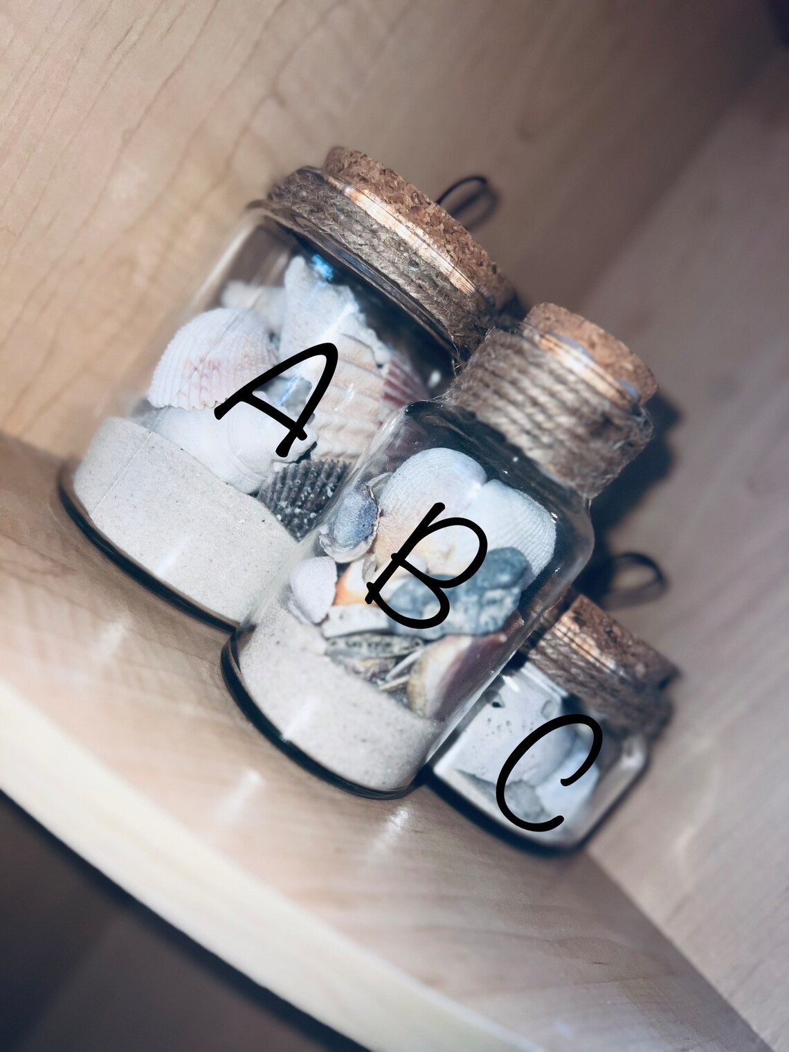 Seashell Jar Seashells Beach Glass Jar - Etsy