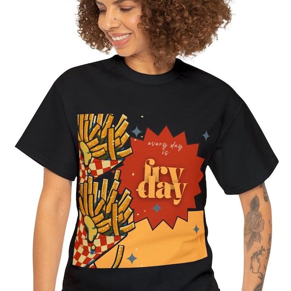 French Fry T Shirt - Etsy