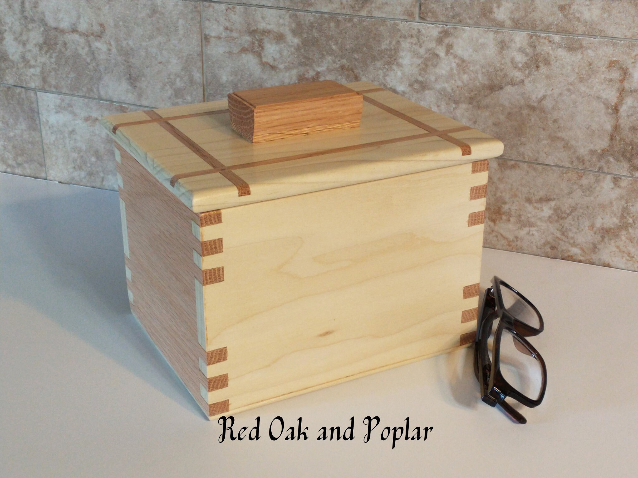 Decorative Wood Box With Lid Storage Box Poplar 158 Small - Etsy
