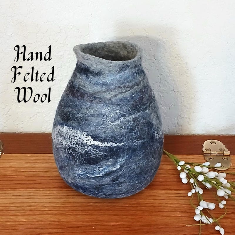 Felted Vessel - Etsy