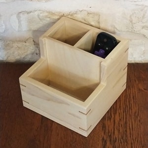 Multipurpose Caddy, Wood Remote Control Box, Coaster Holder, Poplar Box ...