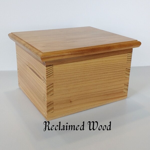 Reclaimed Wood Box - Etsy