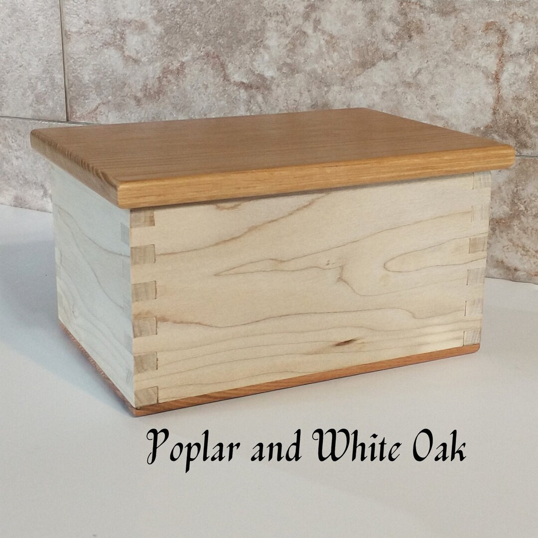 Decorative Wood Box With Lid 159, Keepsake Box Poplar, Box From ...