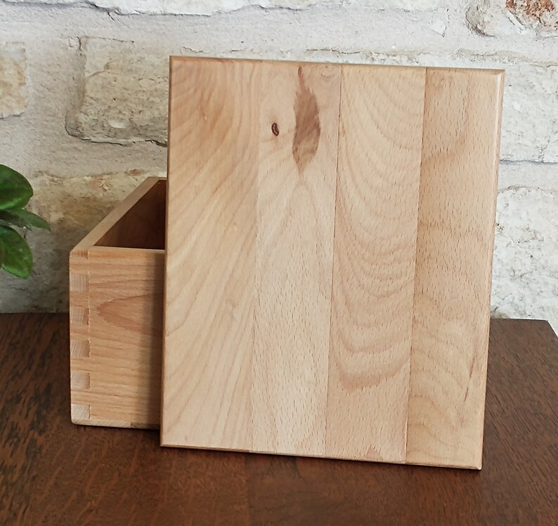 Reclaimed Wood Box With Lid Decorative Wood Box Small Maple - Etsy