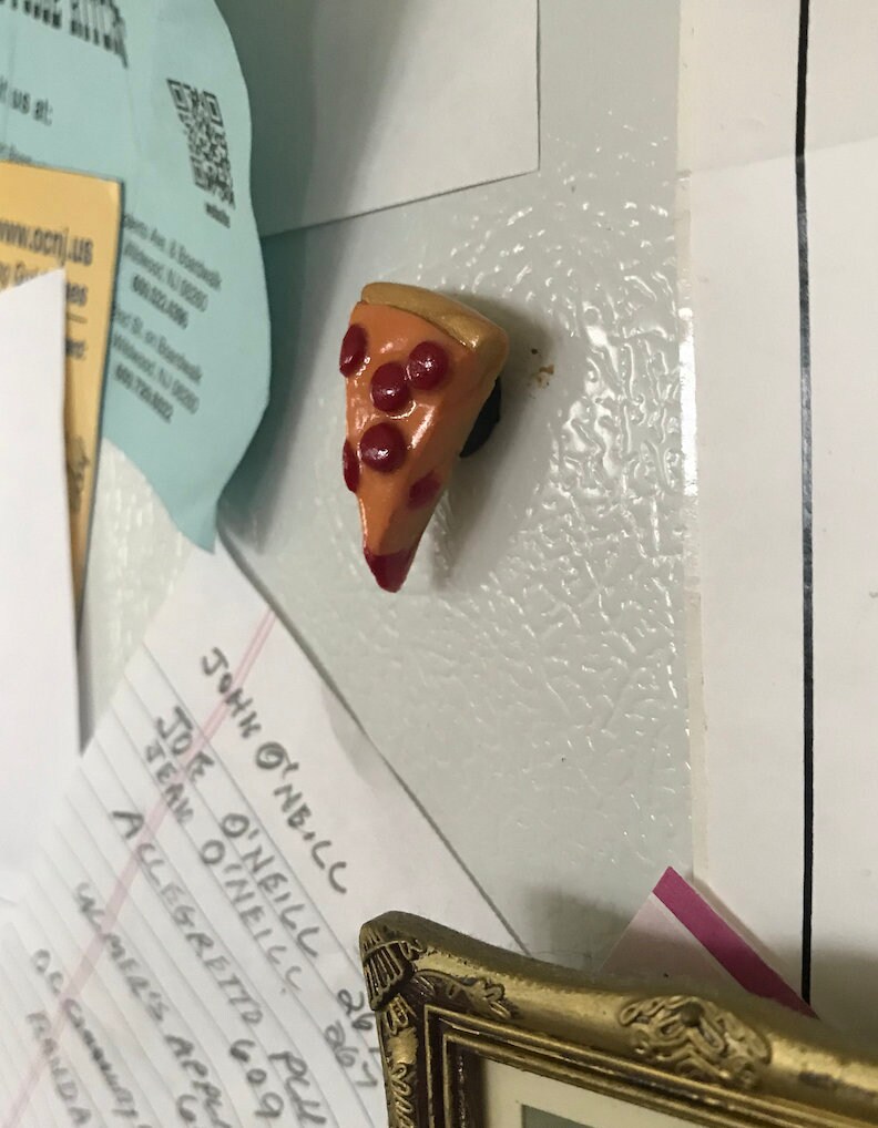Pizza Magnet Pizza Slice Magnet Mini Food Magnet Italian - Etsy