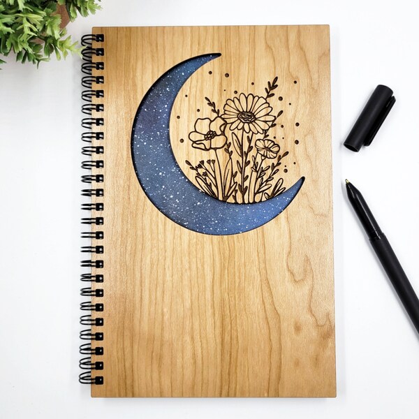 Wood Journal - Etsy