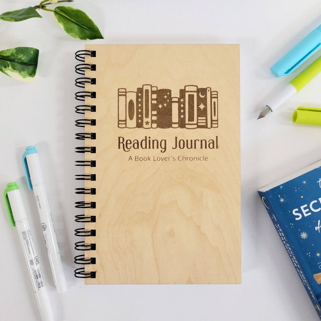 Mystical Books Reading Journal Hardcover Book Journal, Reading Tracker ...