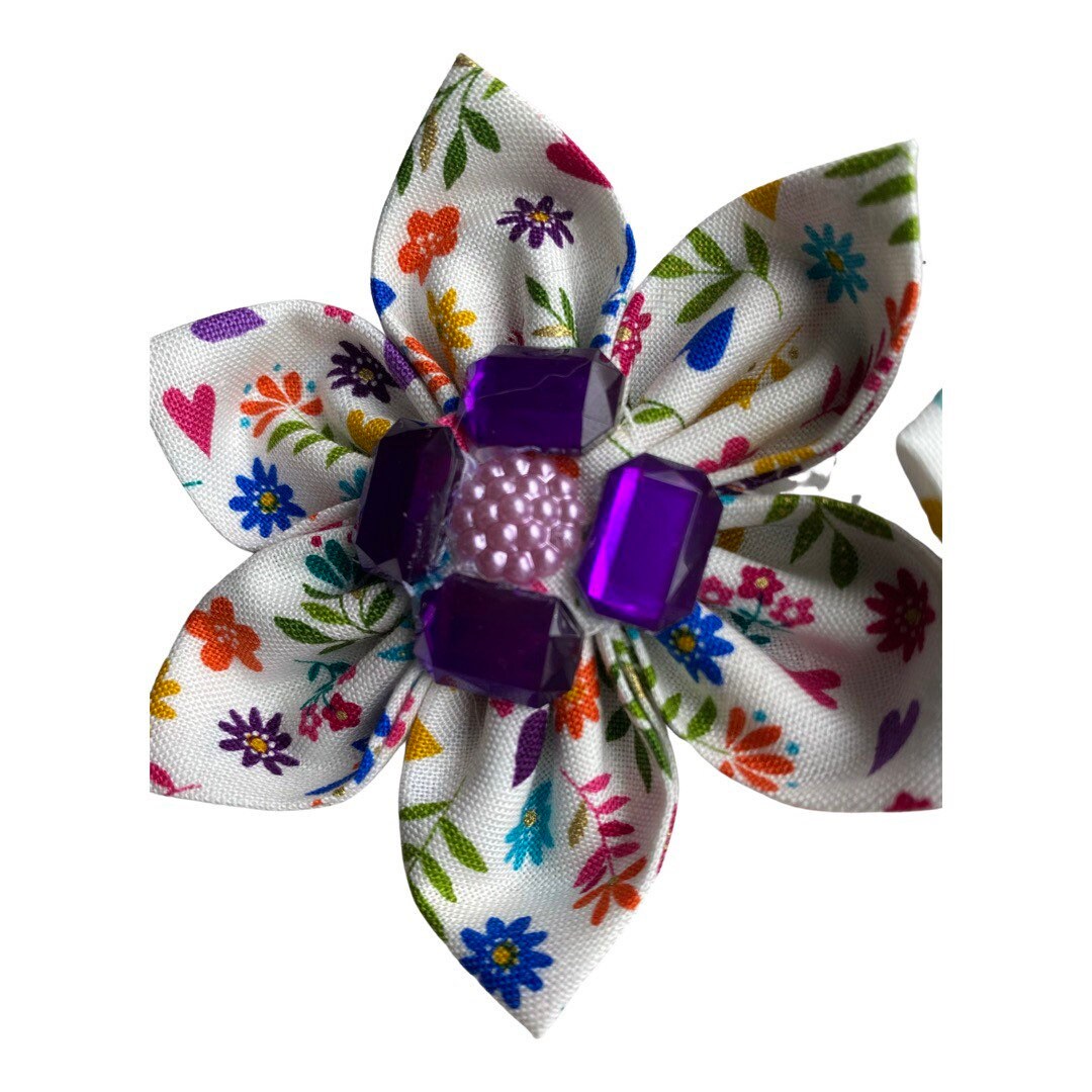 Ditzy Flowers Over the Collar Flower for Pets. Available With - Etsy