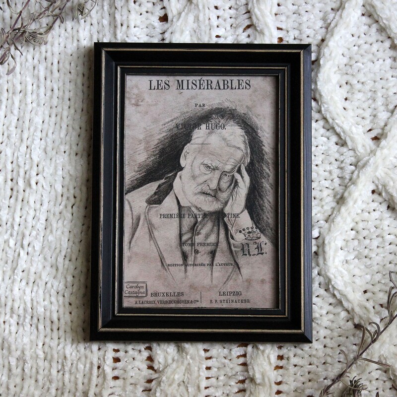 Victor Hugo - Etsy