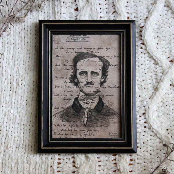 Edgar Allen Poe - Etsy