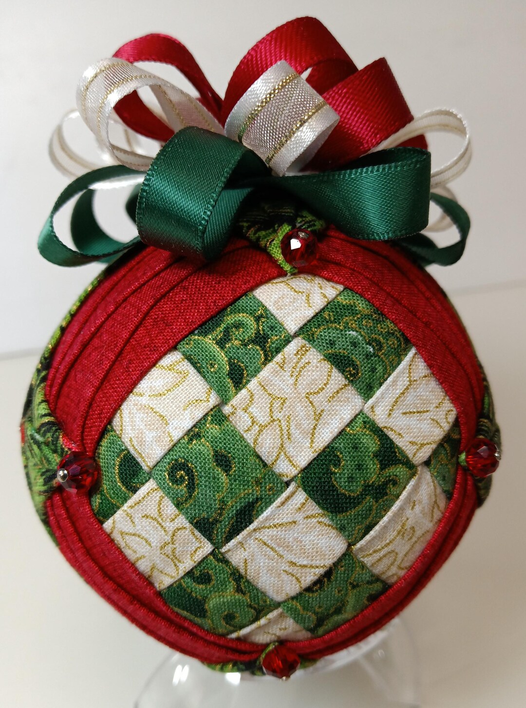 Woven Center Christmas Ornament - Etsy
