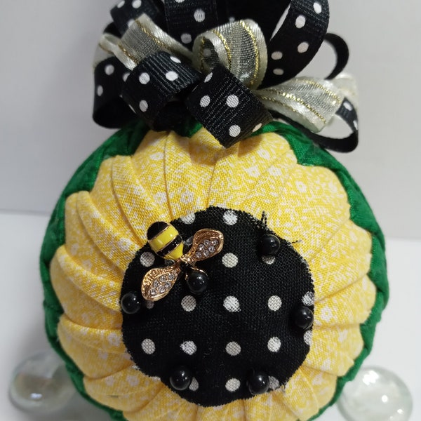 Quilted Ball Ornaments - Etsy