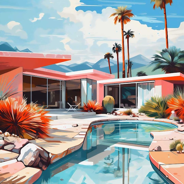 Palm Springs Style - Etsy