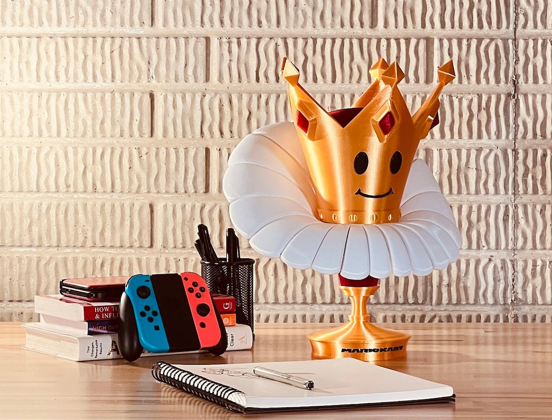 Mario Kart Special Cup (14", 7") | MK8D Trophy - Etsy