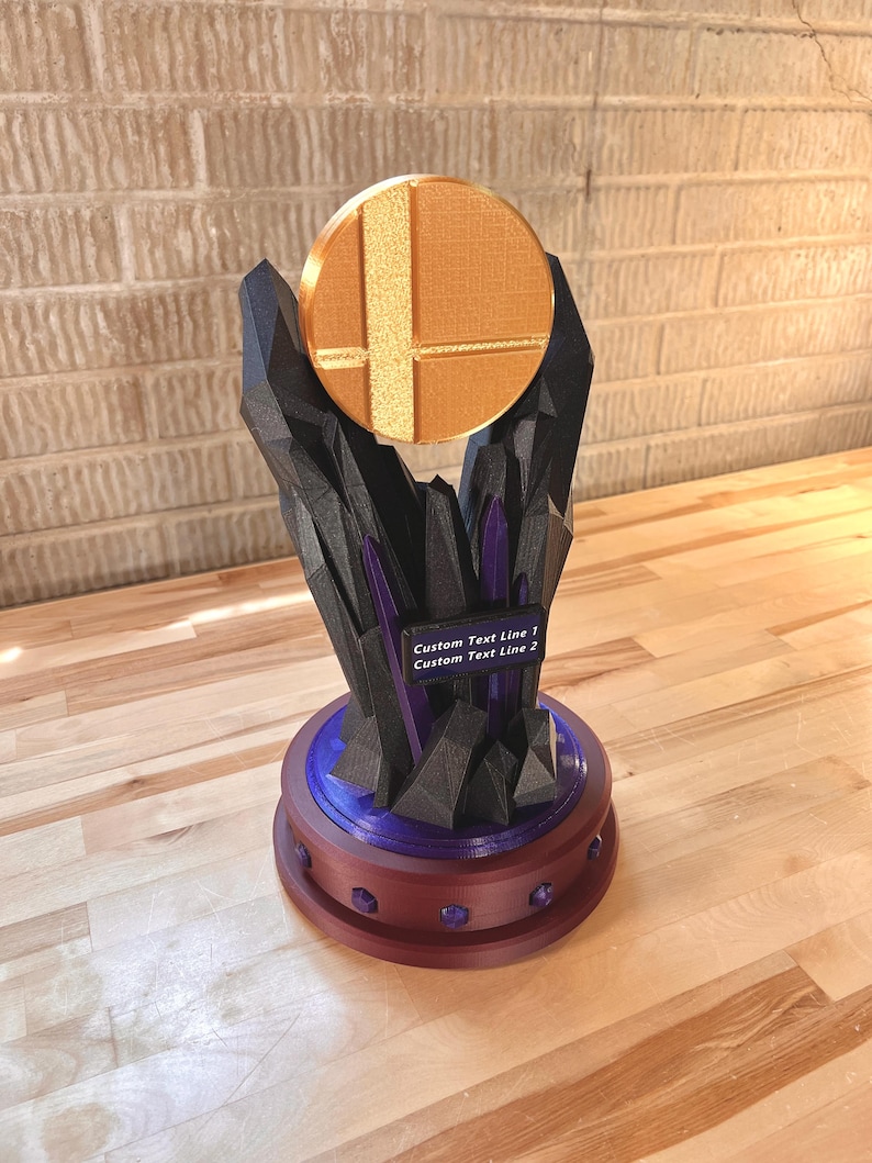 Super Smash Bros. Trophy (14", 7") | SSBU Inspired Award - Etsy