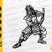 Skeleton Samurai SVG Warrior SVG Swordsman SVG Hannya Japanese Battle ...