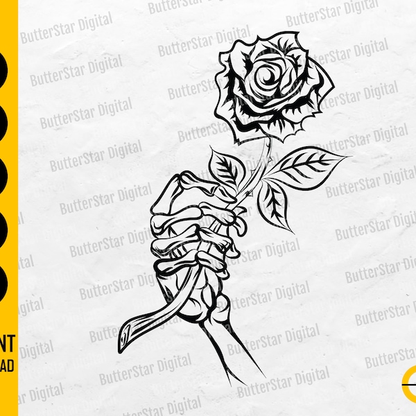 Skeleton Holding Rose Shirt - Etsy
