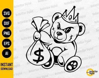 Money Bag Svg - Etsy
