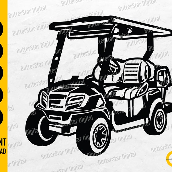 Golf Cart Graphics - Etsy