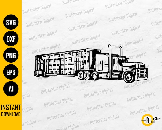 Cattle Truck Clip Art