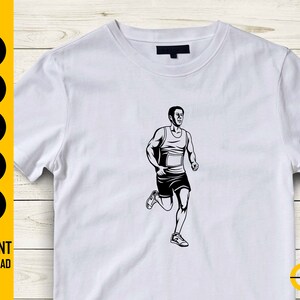 Marathon Running SVG | Runner SVG | Racing Racer Race Athlete Fun Run ...