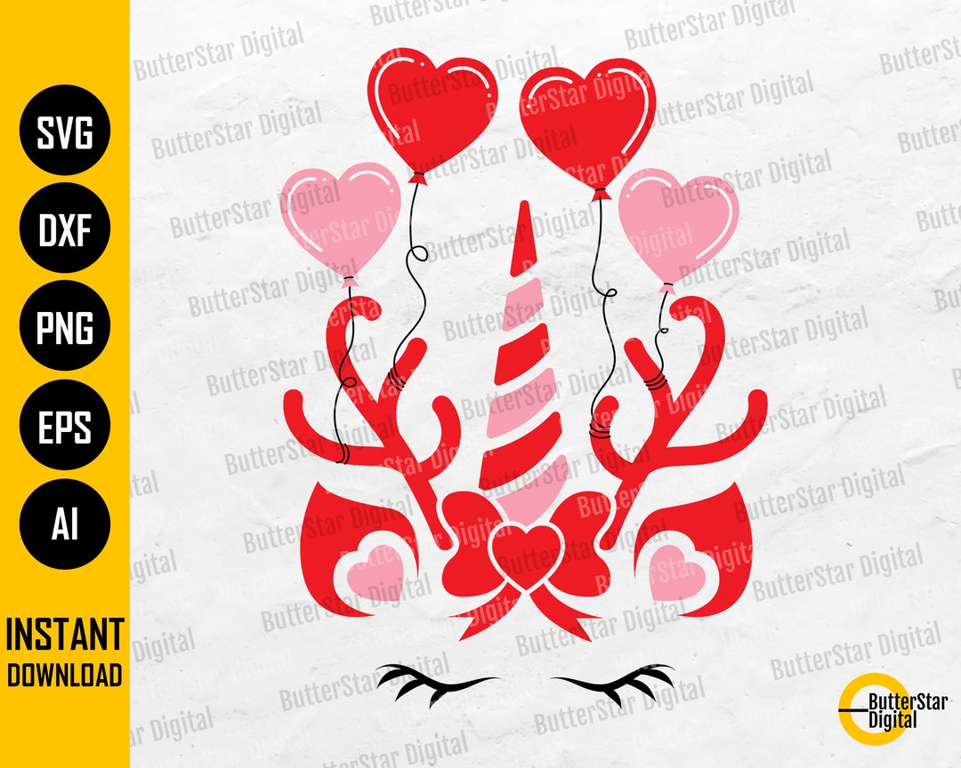 Love Unicorn SVG | Sweet Greeting Card Gift Decor Decal Sticker Sign ...