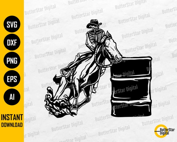 Barrel Racer Tattoo Designs