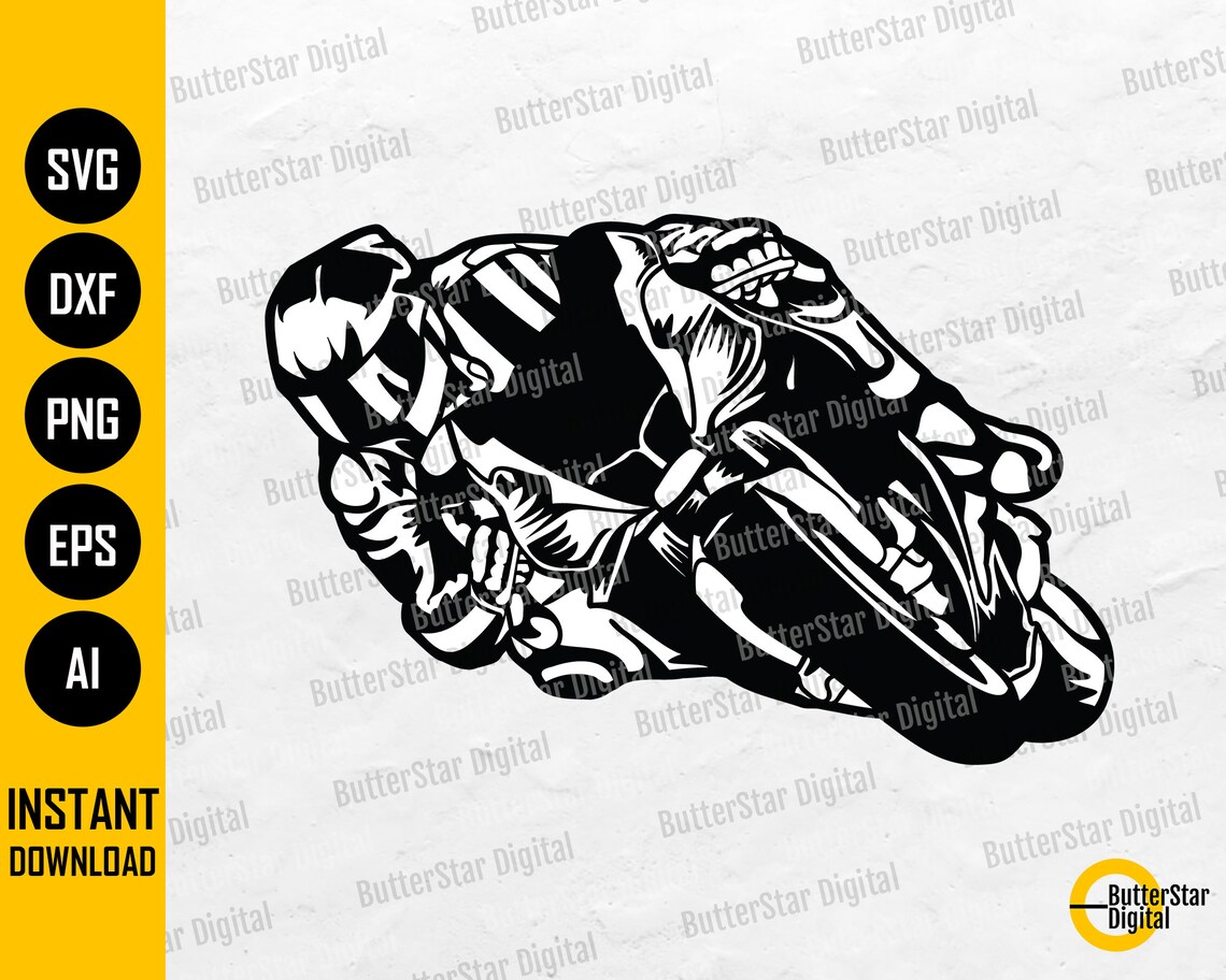 Sportbike Rider SVG Super Bike Svg Superbike Svg Motor - Etsy