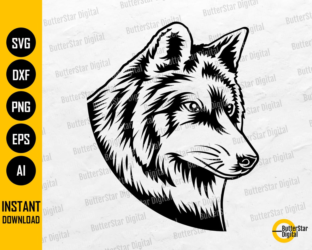 Wolf Head SVG | Timberwolf SVG | Canine SVG | Hunting Svg | Cricut ...