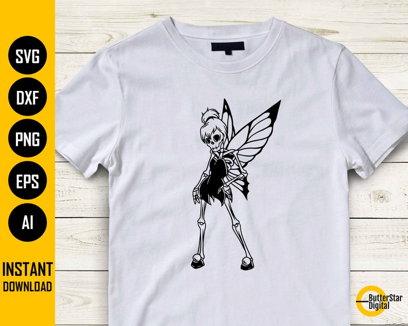 Fairy Skeleton SVG Magical SVG Mystical SVG Pixie Svg - Etsy
