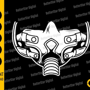 Fighter Pilot Face Mask SVG | Air Combat Facemask | Jet Plane Mouth ...