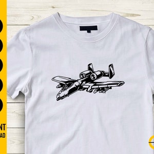 A-10 Plane SVG | Air Force Stencil Vinyl Sticker Graphics | Cricut ...